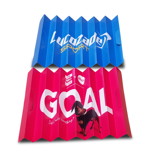 Foldable paper fan hand clappers - Heron Press